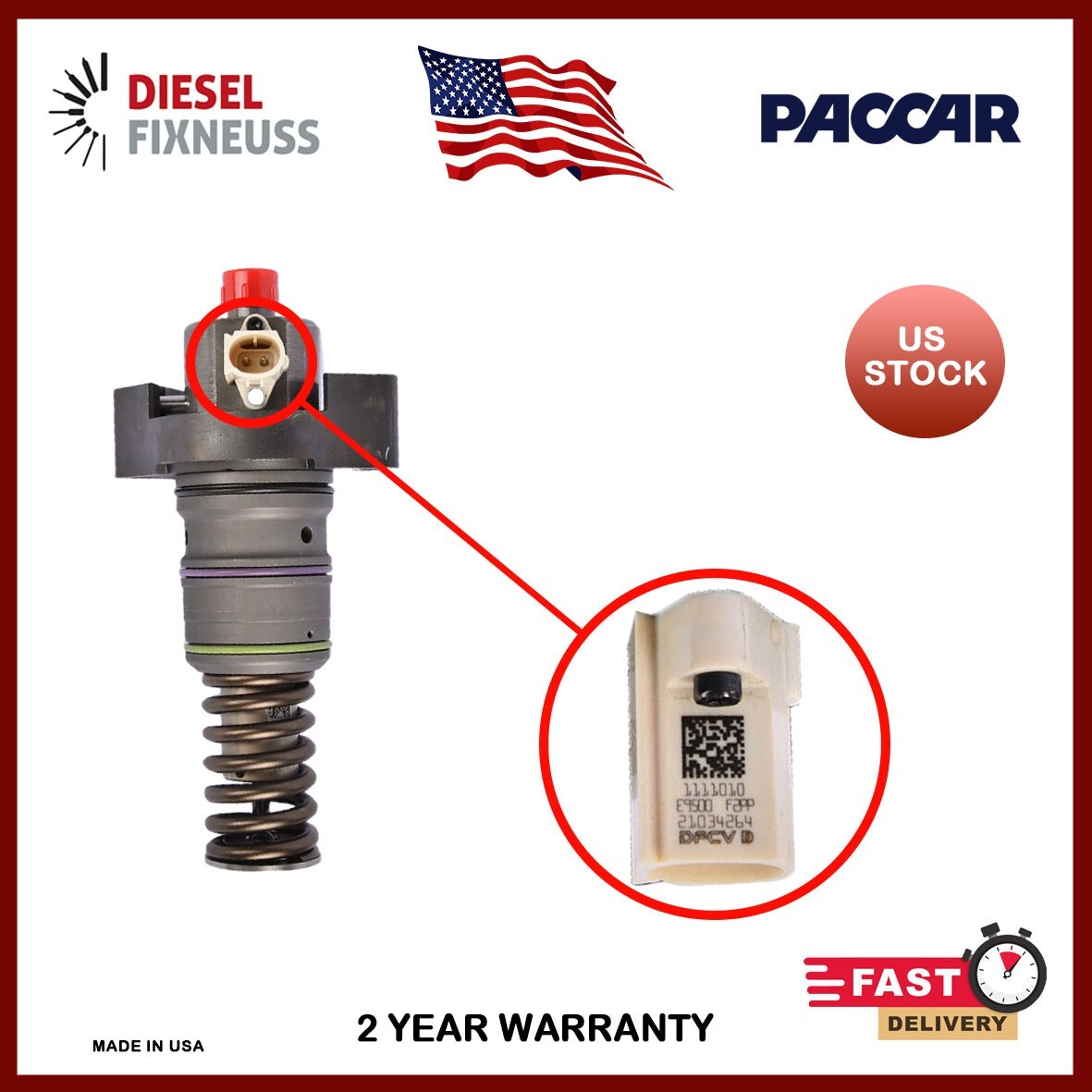 PACCAR #2102391 FUEL PUMP FOR MX13 2102391 PRX 1934322 | eBay