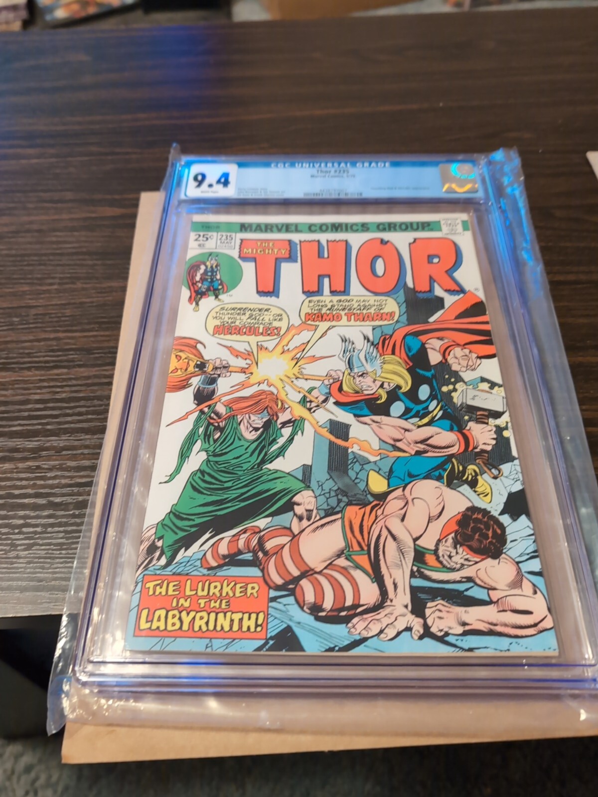 The Mighty Thor #235 5/75 CGC 9.4 Hercules Absorbing Man Gerry Conway ...