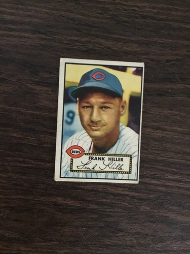1952 Topps Baseball #156 Frank Hiller RC Vg/Ex. | eBay