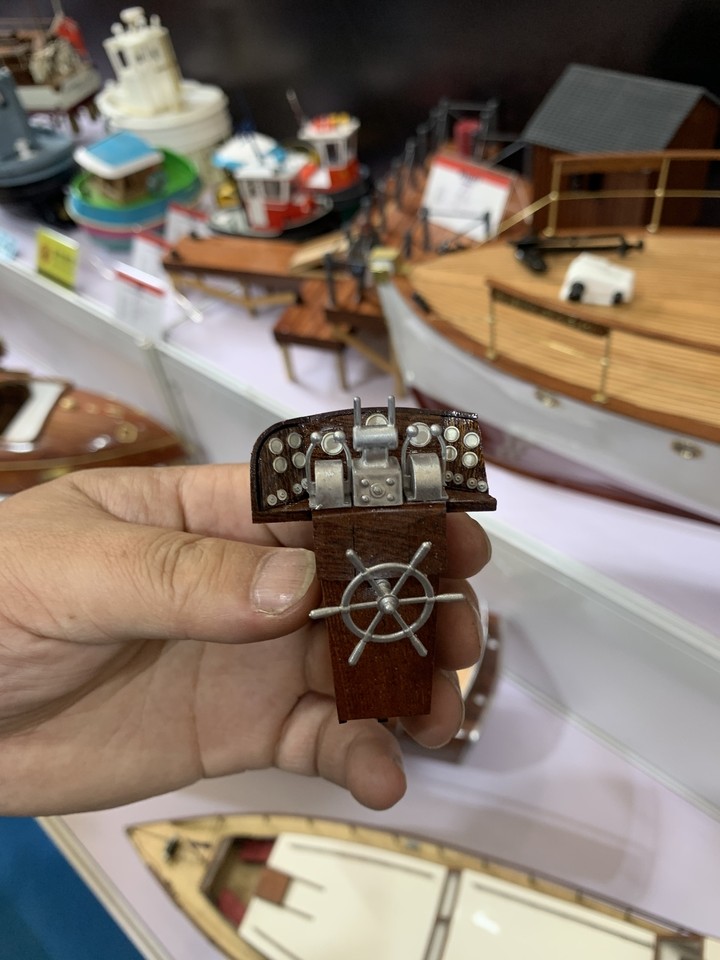 1:18 Thunderbird 55 Wooden Yacht Model Kit 928mm 36.5" RC Model Ship ...