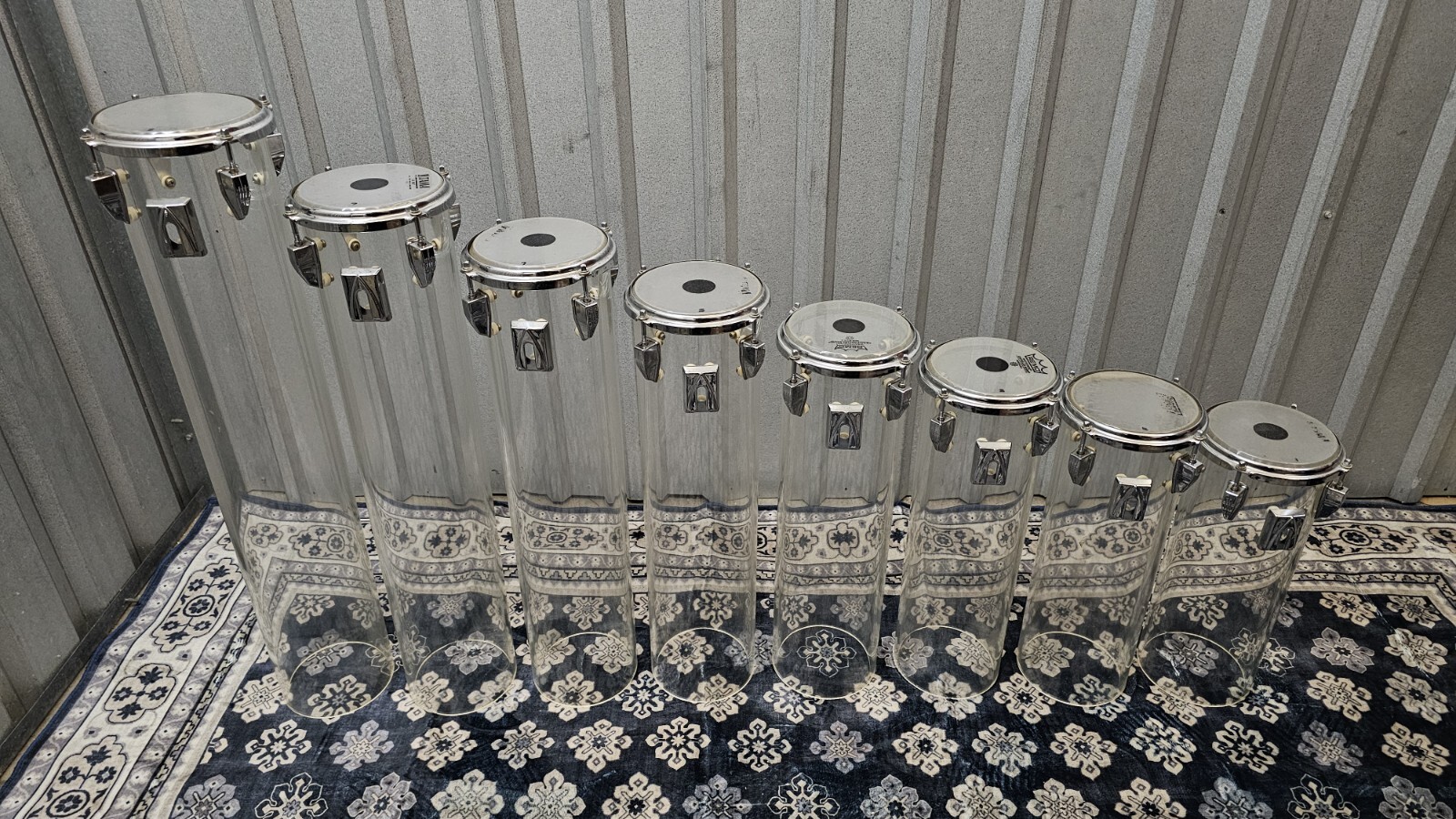 Vintage Tama Acrylic Octobans - Set of 8 | eBay