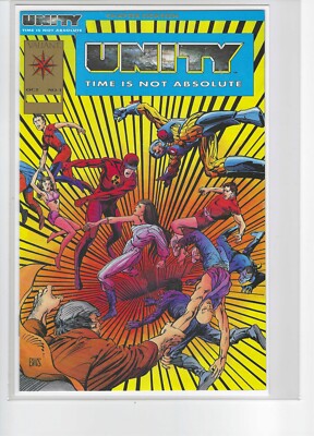 UNITY #1 - TIME IS NOT ABSOLUTE - GOLD VARIANT (1992) VALIANT NM+ | eBay