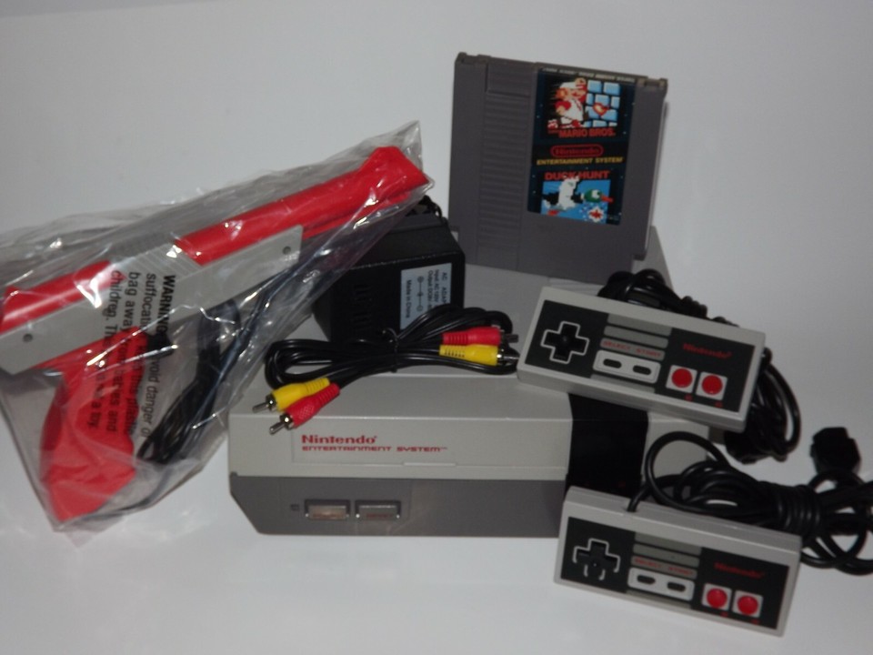 Nintendo NES System Console Choose Your Super Mario Game Bundle New 72 ...