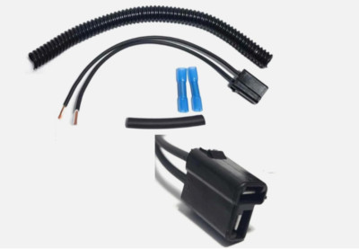 Electric PTO Clutch Wire Harness Connector Male Plug Repair Kit fits ...