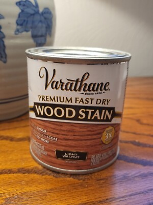 Verathane Light Walnut 1/2 Pint | eBay