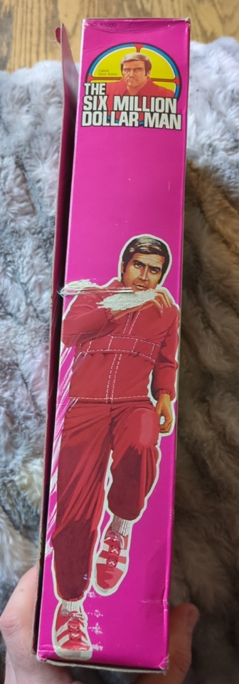 1975 KENNER SIX MILLION DOLLAR MAN BIONIC STEVE AUSTIN ENGINE NIB ...