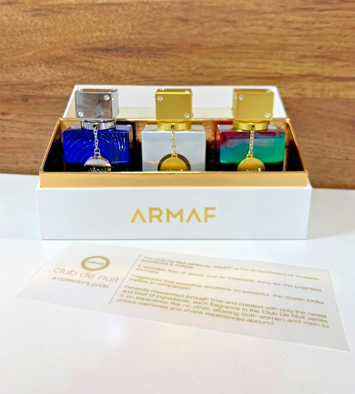 Armaf Club de Nuit ICONIC + IMPERIALE + UNTOLD 30ml EDP Collection ...