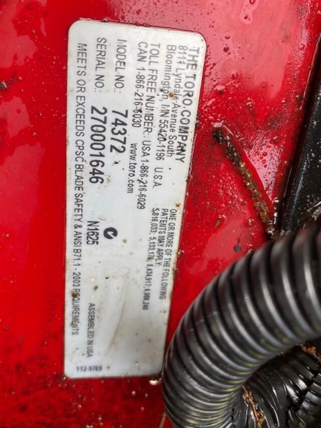 TORO 23HP TIMECUTTER Z5020 TRACTOR MOWER MODEL 74372 PARTS OR REPAIR | eBay