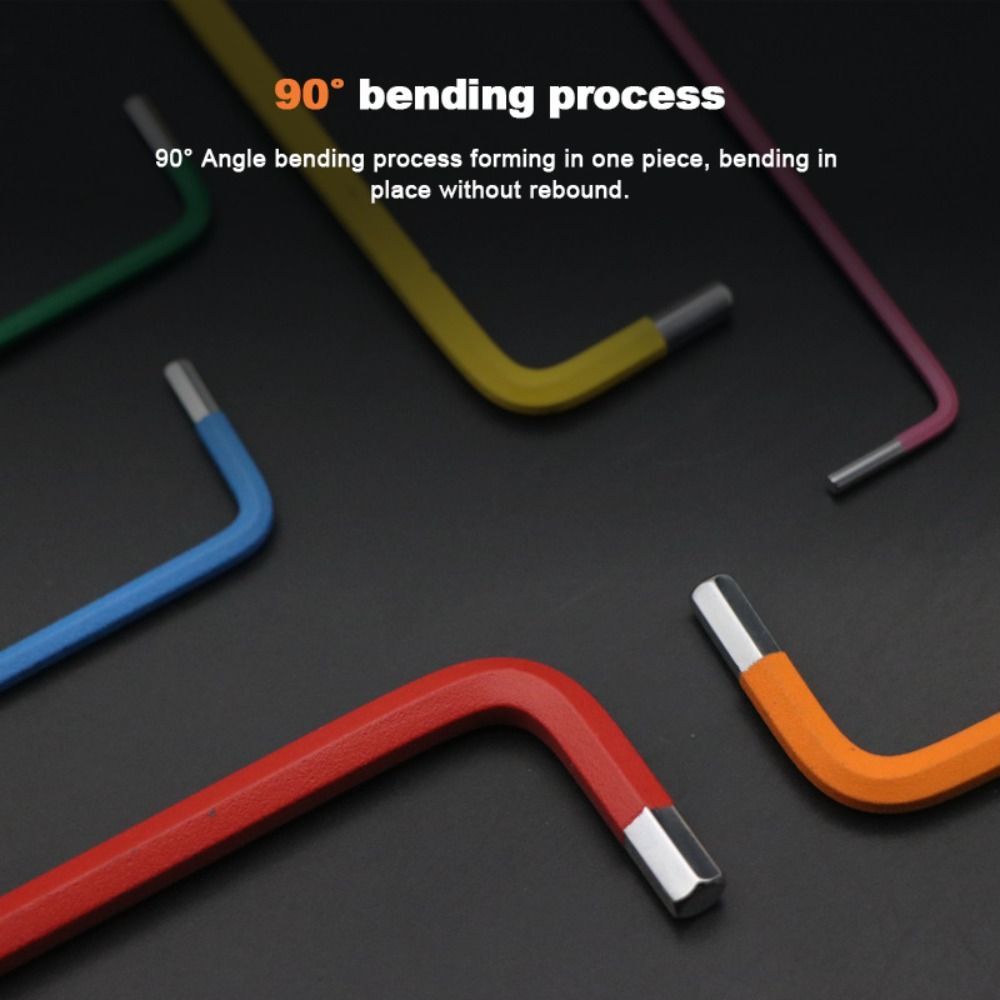 7 PCS Bicycle Hex Key Set Bike Repair Tool Service Wrench Flat Ball ...