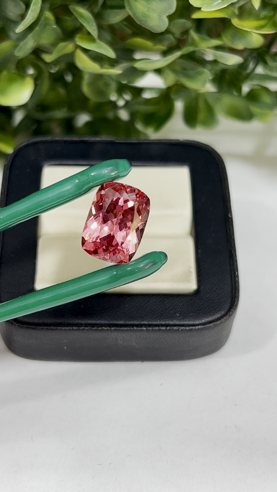 Natural Flawless Ceylon Padparadscha Sapphire Cushion Cut Loose ...