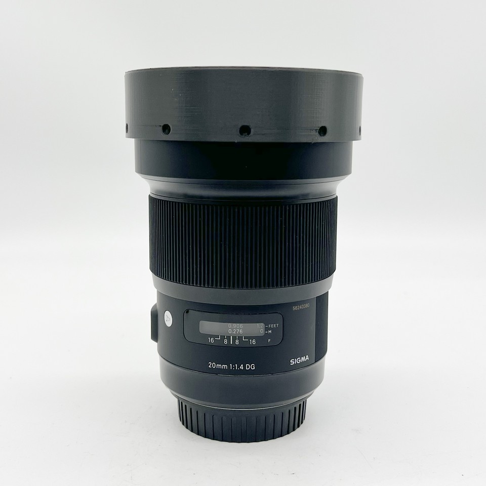 3D Print Soft Rubber Front Lens Cap for SIGMA 20 1.4 DG ART | eBay UK