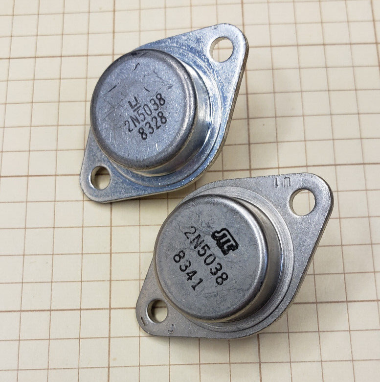 2N5038 HIGH SPEED 20A 140W POWER TRANSISTOR TO3 CASE | eBay