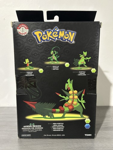 Pokemon Tomy Mega Sceptile, Sceptile, Treecko, Grovyle Figures. NEW | eBay