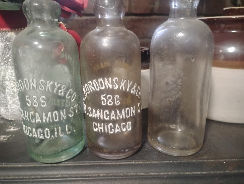 X-Rare All 3 different Chicago Illinois Buffalo Picture Hutchinson Soda ...