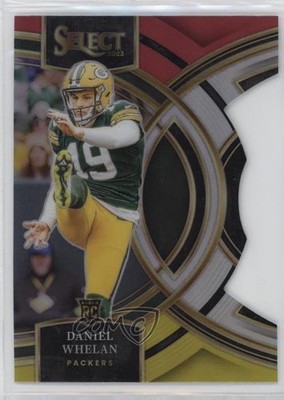 2023 Select Premier Level Red & Yellow Prizm Die-Cut Daniel Whelan ...