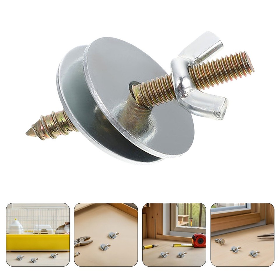 30 Set Bird Perch Fixing Screws Cage Bolts and Nuts Bird Cage ...