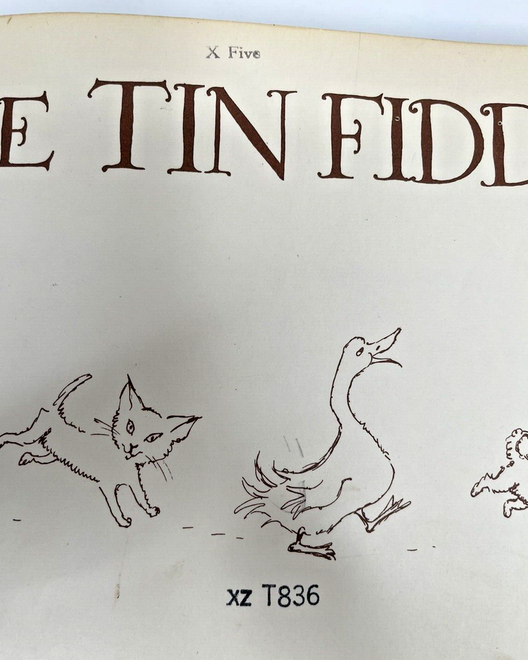 THE TIN FIDDLE EDWARD TRIPP, EARLY 1954 MAURICE SENDAK, 1ST.? | eBay