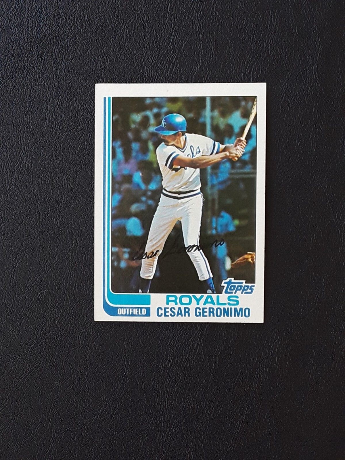 1982 Topps Dan Quisenberry & Cesar Geronimo Baseball Cards. 2 Card Lot ...