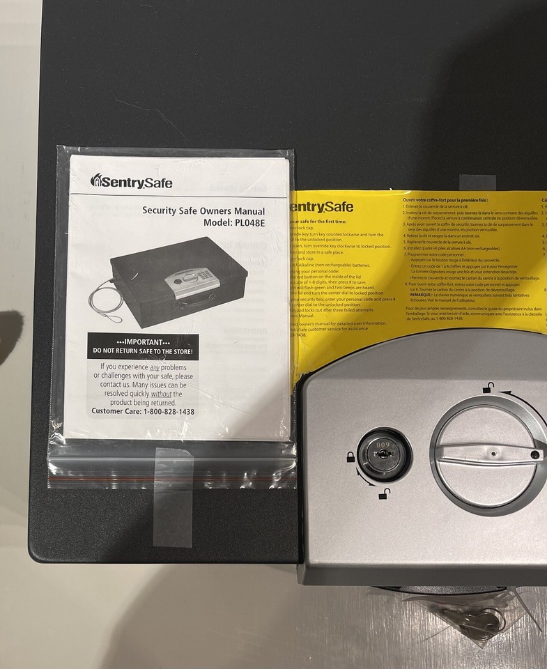 SentrySafe PORTABLE SECURITY SAFE • PL048E • 0.5 CUBIC FT | eBay
