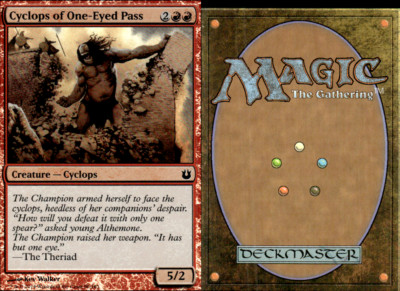 Magic the Gathering -MTG-Cyclops of One-Eyed Pass Foil | eBay