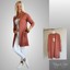 ITALY - Strickmantel Long Strick Jacke Pullover mit Taschen Gr.42 Terra ...