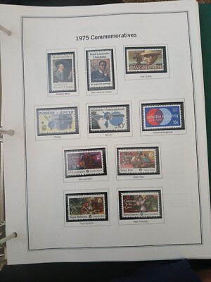 usps mint set commemorative stamps 1975 | eBay