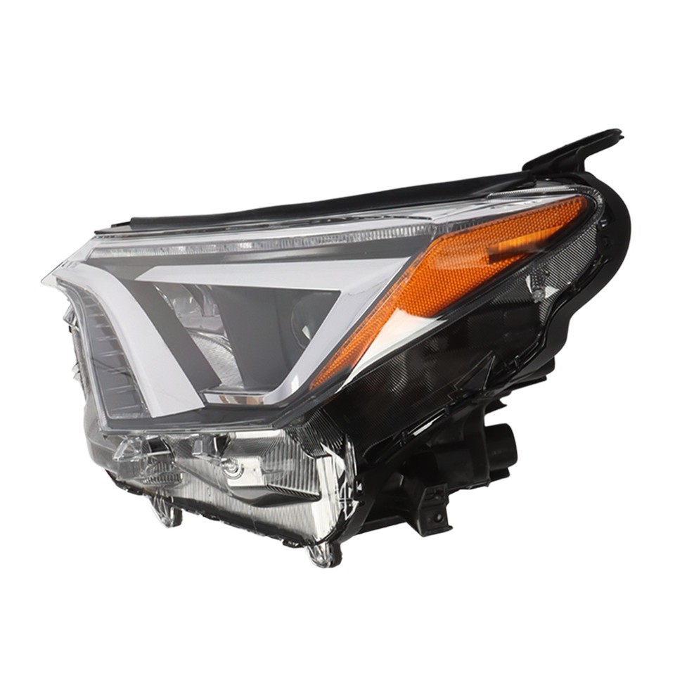 Headlight For Toyota RAV4 2016 2017 2018 w/LED DRL Driver & Passenger ...