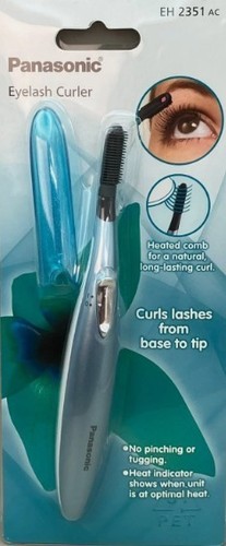 Open Box - Panasonic Heated Eyelash Curler Comb Non-Stick Silicone ...