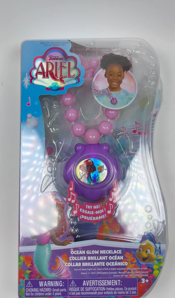 Disney Ariel Ocean Glow Necklace & Disney Ariel Groove & Glam - Set of ...