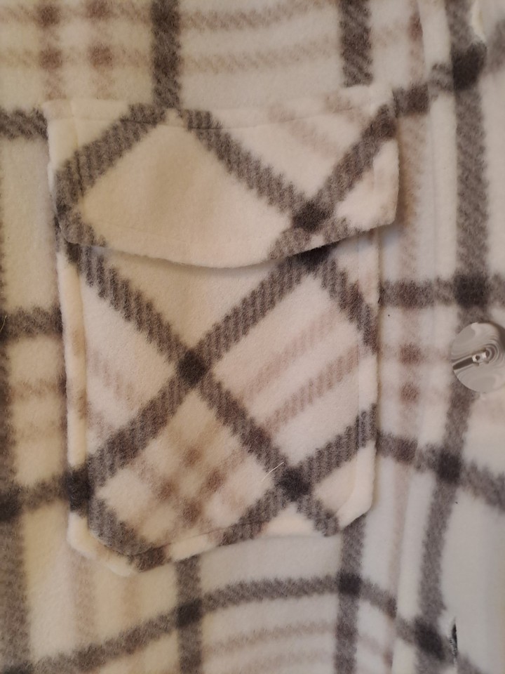 BNWOT Thick Brushed Cotton Shirt/Over Shirt Size 12 Heavy Weight, Side ...