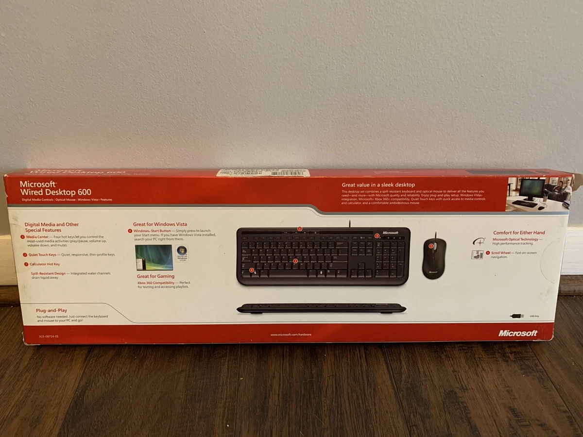 Microsoft Wired Keyboard Box
