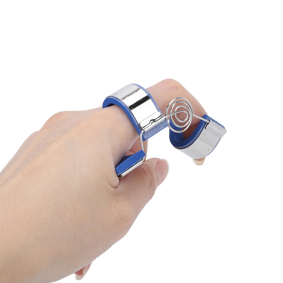 Finger Splint with Spring Assist for Rehabilitation & Injury Recovery ...
