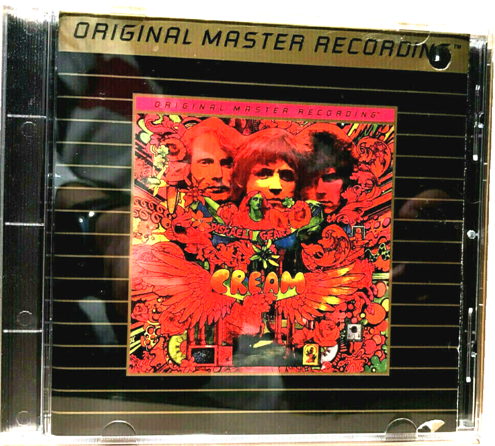 MFSL MOFI 24kt GOLD CD UDCD-562: Cream ‎– Disraeli Gears - 1992 JAPAN ...