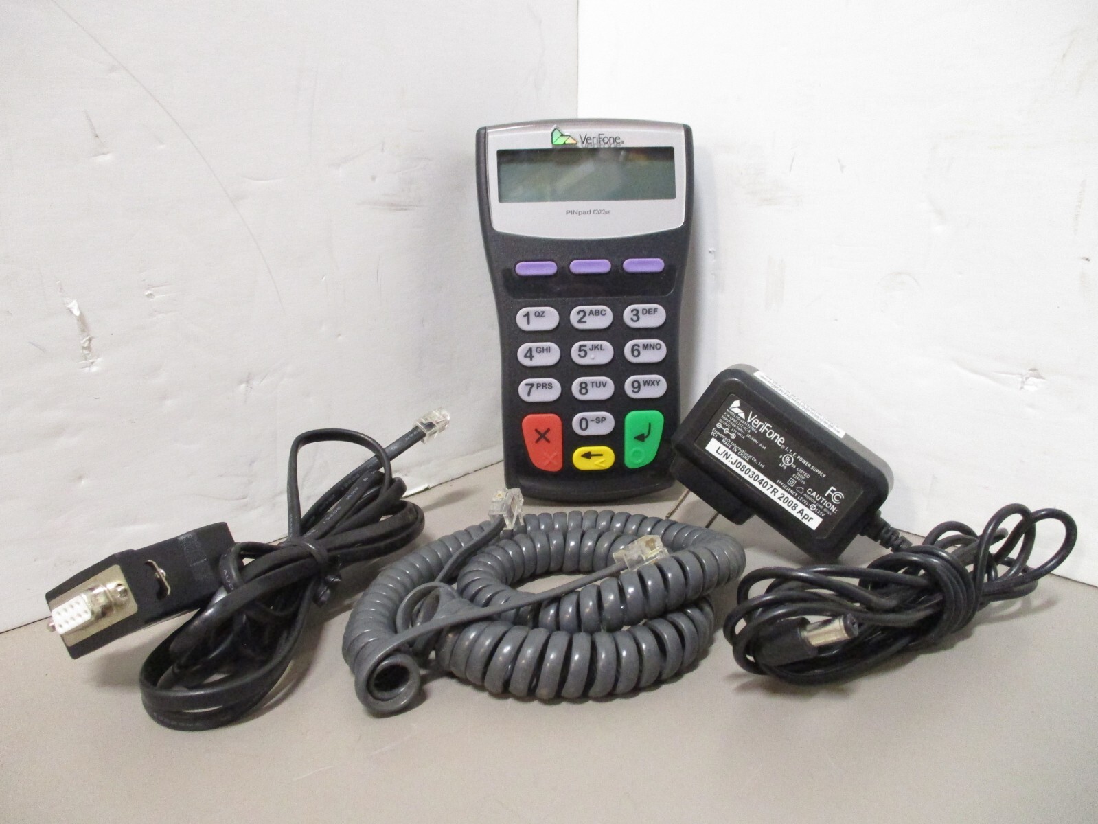 Black VeriFone PINpad 1000SE Remote Pin Pad Credit Debit Card Payment ...