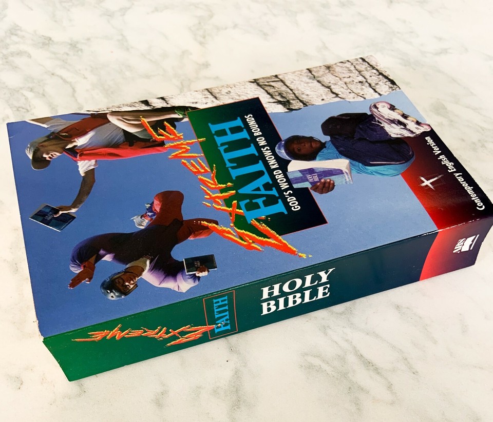 Extreme Faith Youth Bible by American Bible Society Staff (2000, Trade ...