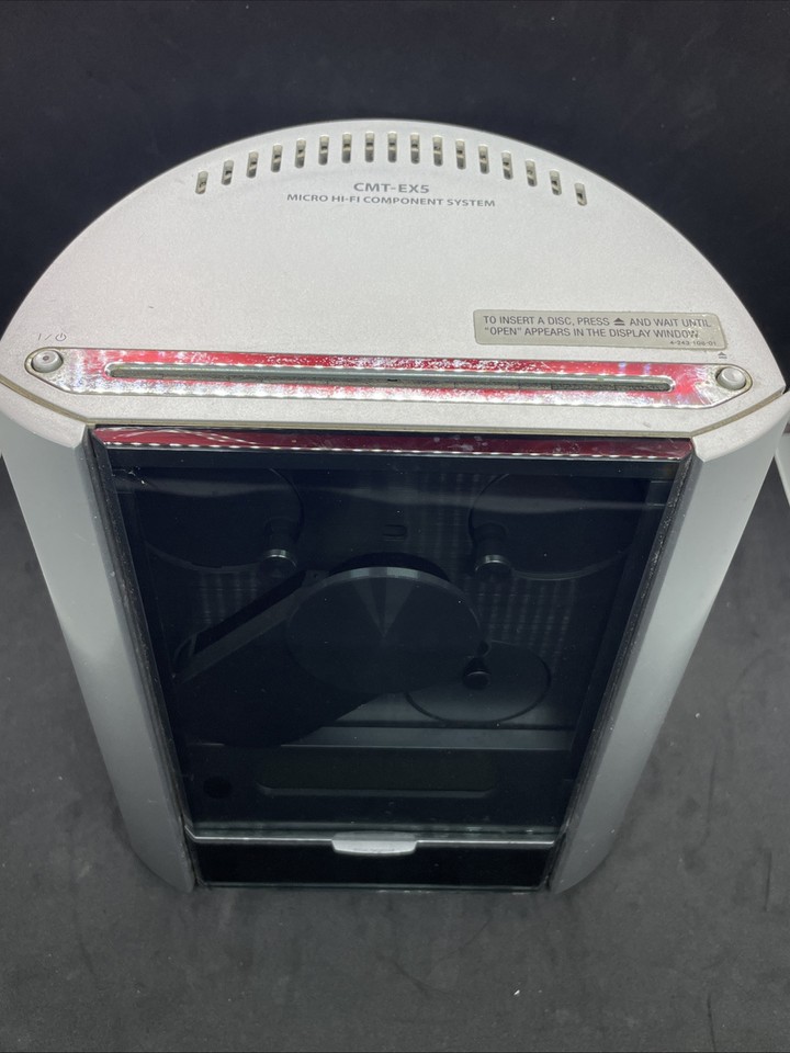 Sony CMT-EX5 Compact Vertical CD Player Stereo *Working* No Speakers ...