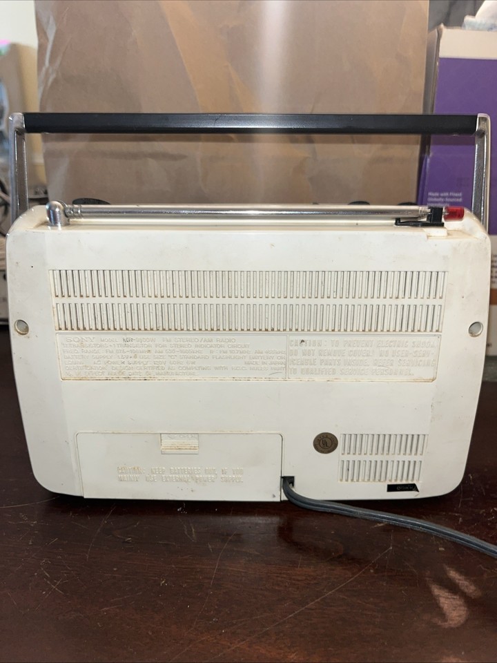Vintage 1970’s Sony Matrix MR-9100W AM/FM Radio Stereo AC/DC | eBay