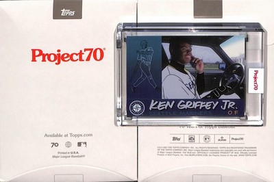 2021 TOPPS PROJECT 70 #753 1960 KEN GRIFFEY JR - SEATTLE MARINERS ...