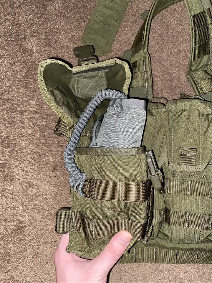 Helikon Tex Guardian Chest Rig OD With Usgi Med Kit And Patch | eBay