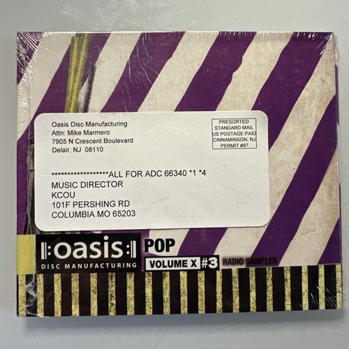 Oasis Disc Manufacturing Volume X #3 Radio Sampler CD New Sealed | eBay