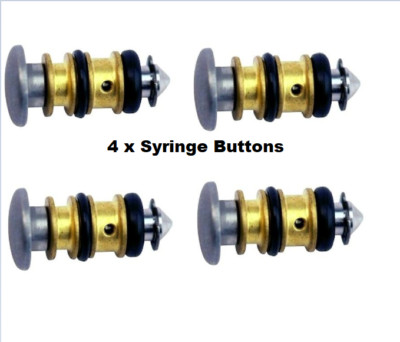 4 x A-dec Syringe Button Assembly SOFT TOUCH SYRINGES 23.1232.01 DCI ...