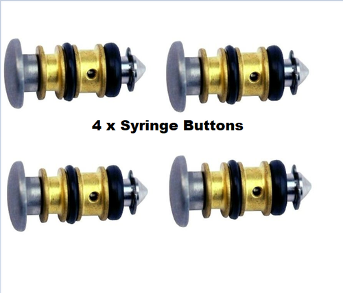 4 x A-dec Syringe Button Assembly SOFT TOUCH SYRINGES 23.1232.01 DCI ...