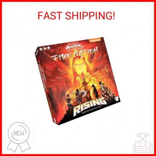 Avatar The Last Airbender: Fire Nation Rising | Cooperative Board Game ...