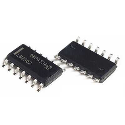 10PCS LM2902DR SOP14 LM2902 SOP SMD QUADRUPLE OPERATIONAL AMPLIFIERS IC ...
