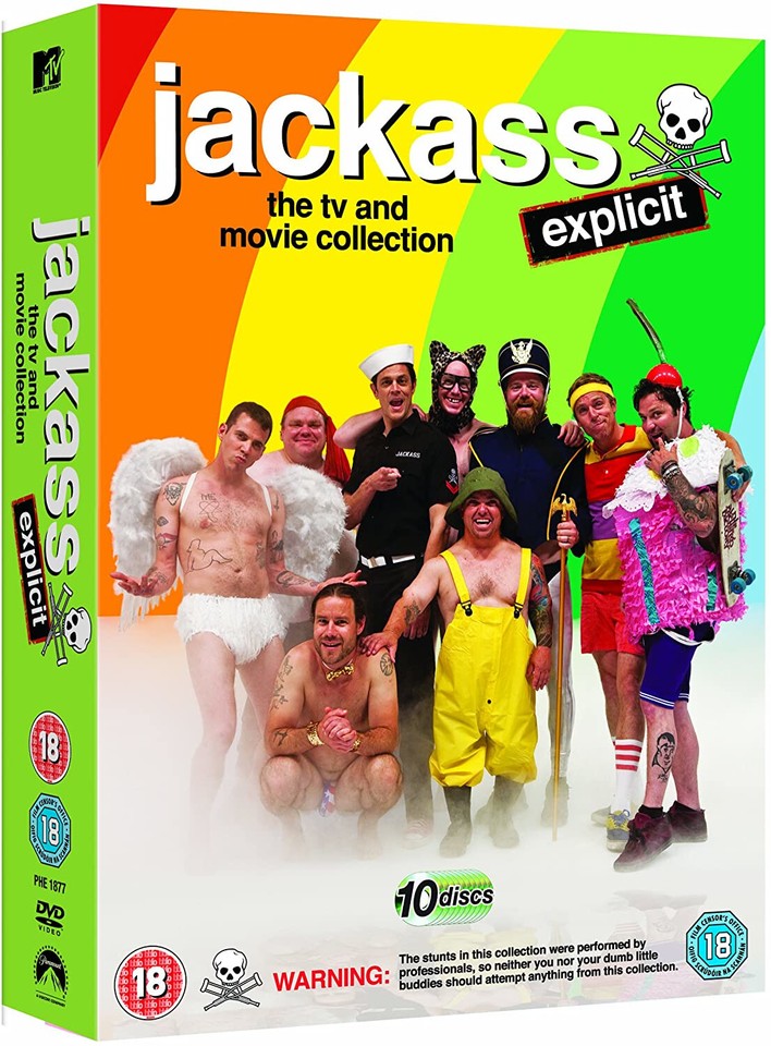 Jackass: The TV and Movie Collection (DVD) Mat Hoffman Rip Taylor (UK ...