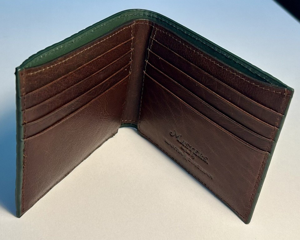 2025 Masters Leather Wallet Green Limited Edition Augusta National Golf ...
