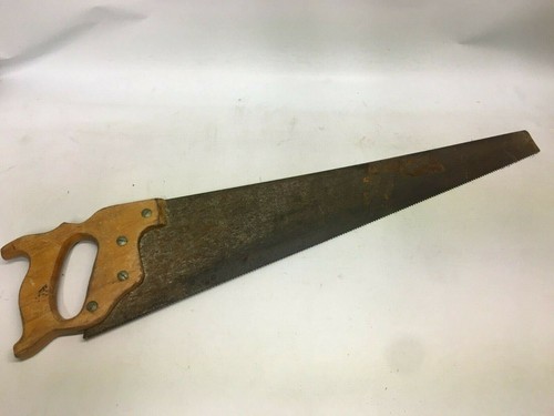 Disston Sons Panel Hand Saw Nib 26" Blade 7TPI Philadelphia USA Antique ...