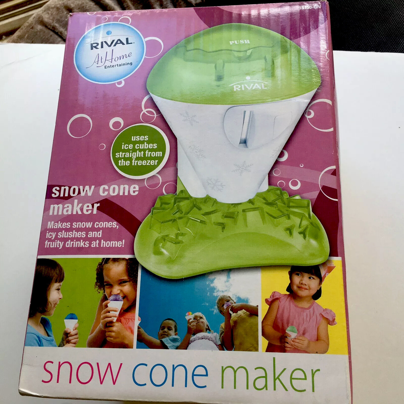 RARE Rival Snow Cone Maker (Lime Green) IS150-GN NEW in box | eBay