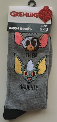 NEW GREMLINS GIZMO & SPIKE Or STRIKE? Men's Or Women's Crew Socks Size ...