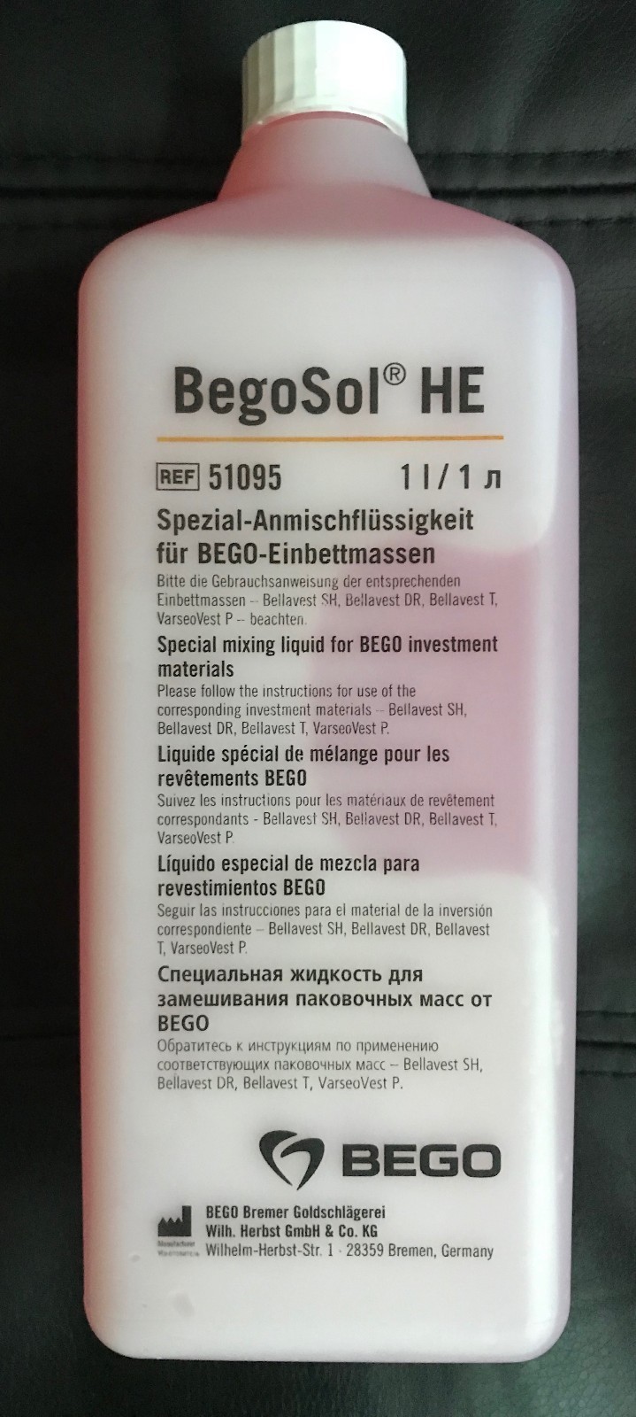 Bego - Bellavest SH Casting Investment - 100 x 100g - Powder & Liquid ...